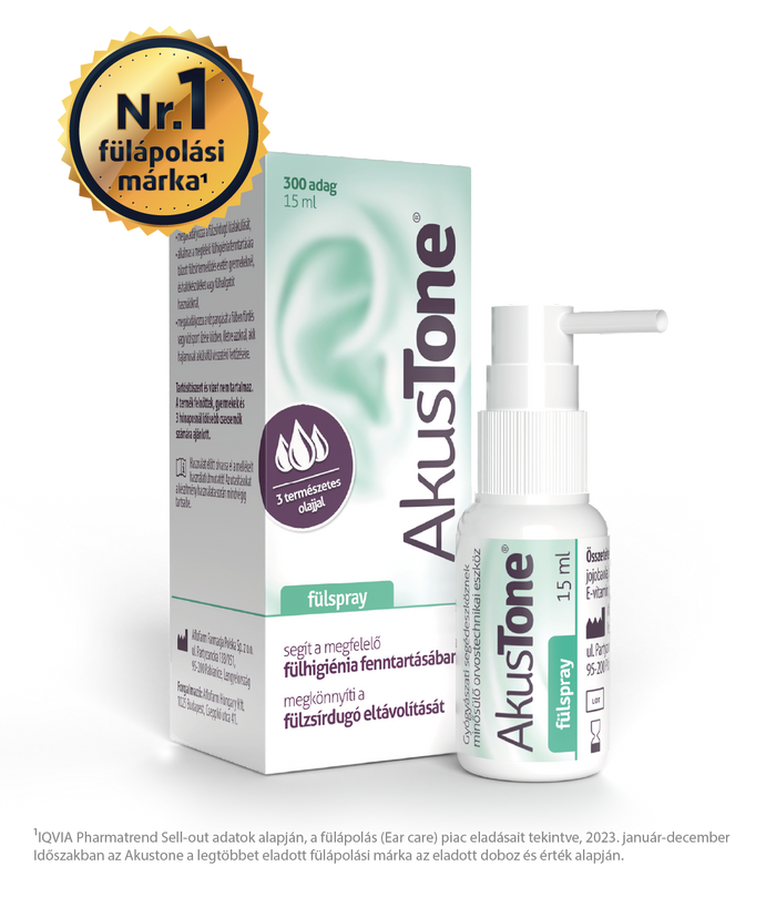 AkusTone fülspray 15 ml
